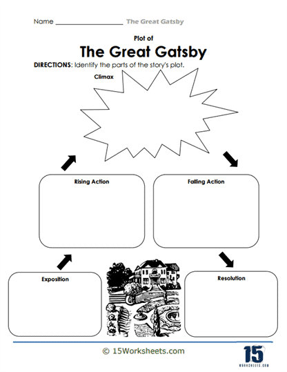 The Great Gatsby Worksheets | Literature - 15 Worksheets.com