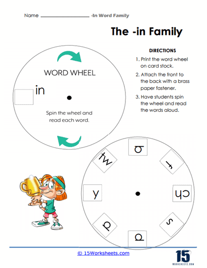 I Word Families Worksheets | Phonics Resources - 15 Worksheets.com