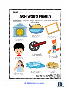 A Word Families Worksheets - 15 Worksheets.com