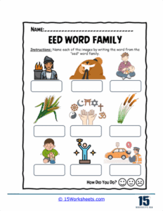 E Word Families Worksheets - 15 Worksheets.com