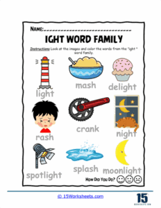 I Word Families Worksheets | Phonics Resources - 15 Worksheets.com