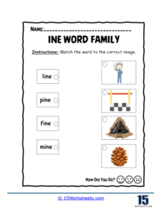 Ine Word Family Worksheets | Long Vowel Phonics Activities - 15 ...