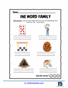 Ine Word Family Worksheets | Long Vowel Phonics Activities - 15 ...