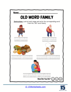 Old Word Family Worksheets | Phonics & Reading Fluency - 15 Worksheets.com